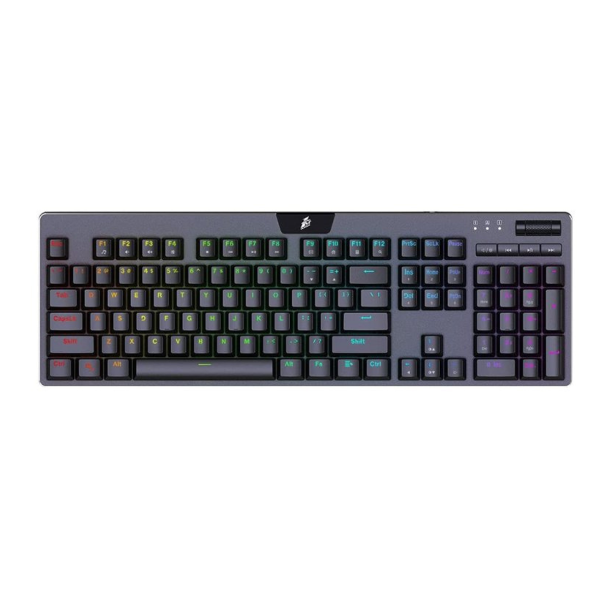 1st Player Bullet Hunter MK6 RGB Backlight Mechanical Gaming Keyboard ...