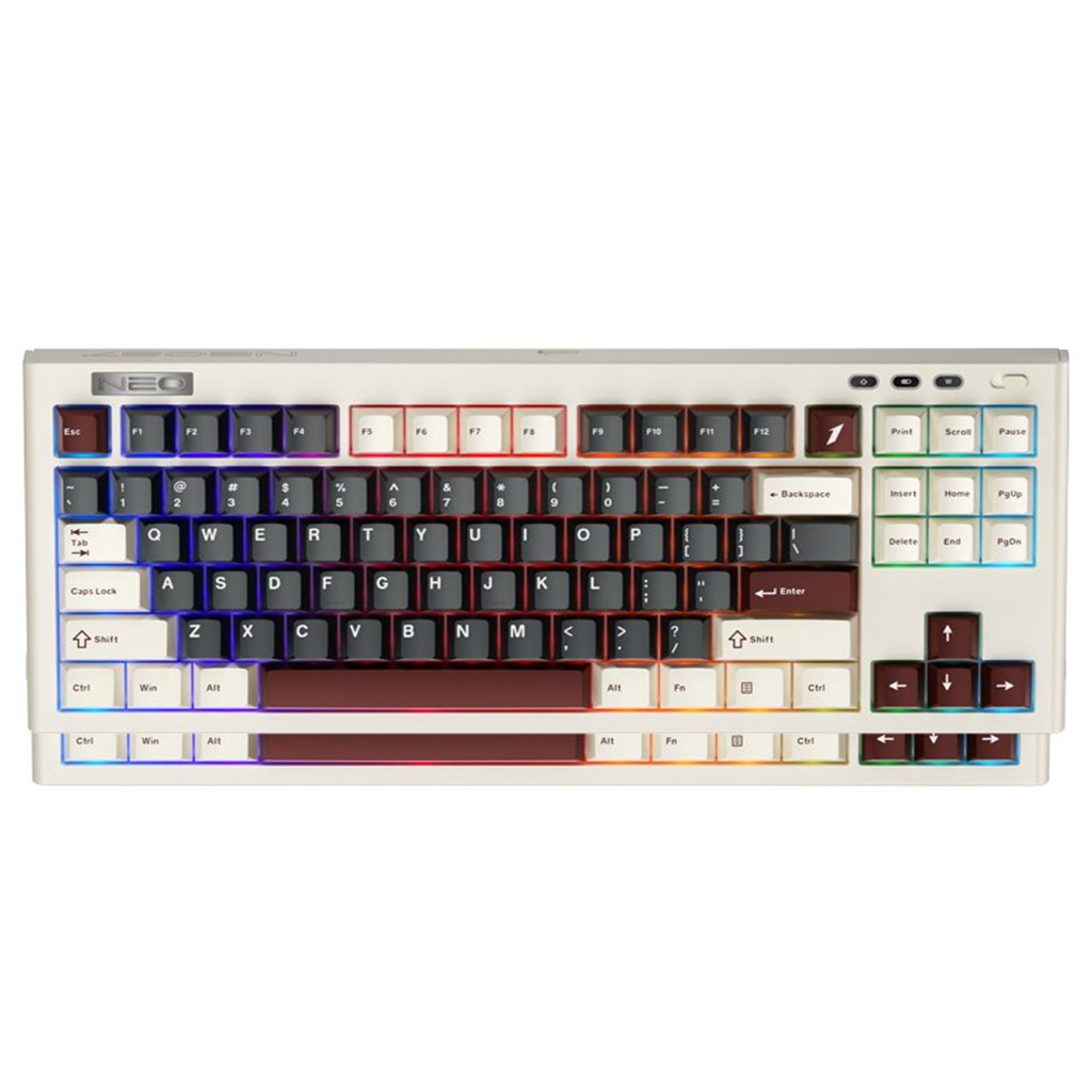 1st Player NEO87 Bluetooth Wireless Mechanical Keyboard - Rome - NEO87 ...