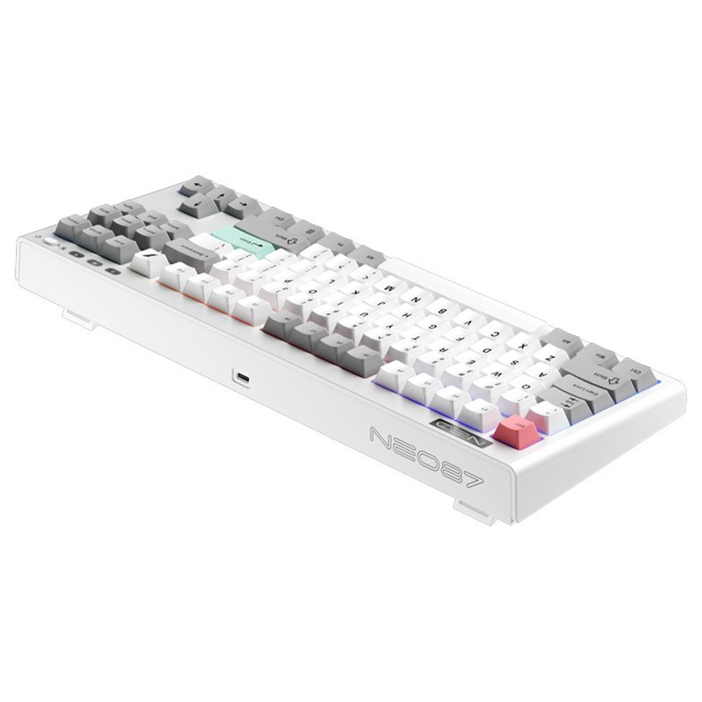 1st Player NEO87 Mechanical Gaming Keyboard - Frostwave - NEO87-WC-FW ...