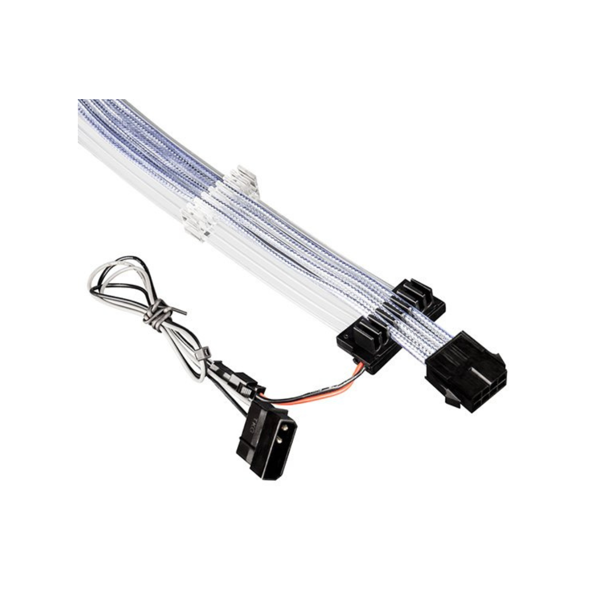1st Player Steampunk RGB 8 Pin (6+2) PSU PCI-E Extension Cable - MC ...