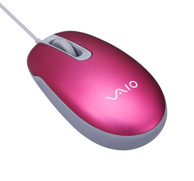 Sony VAIO VGP-UMS30/PI Optical USB Mouse pink - VGPUMS30PI | Mwave