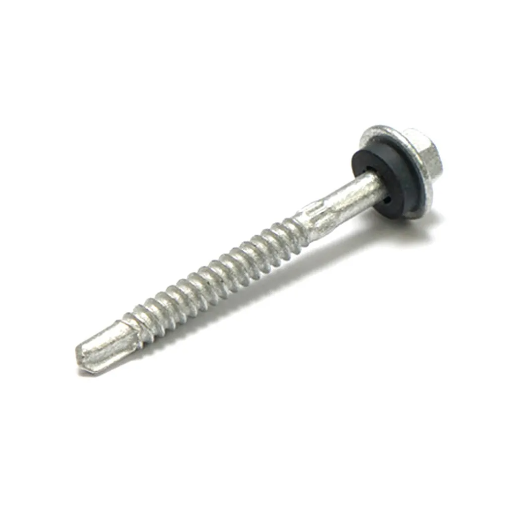 4Cabling 4C Hex Head Self Drill Screws C4 Galvanised 12G x 55mm - Box ...