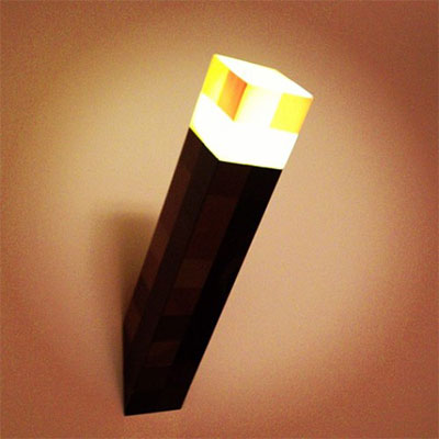 Minecraft - Wall Torch - THI8EE3D | Mwave