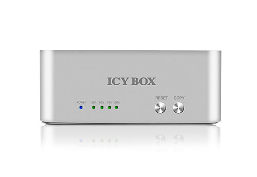 ICY BOX IB-120CL-U3 2-Bay Docking and Clone Station - IB-120CL-U3 | Mwave