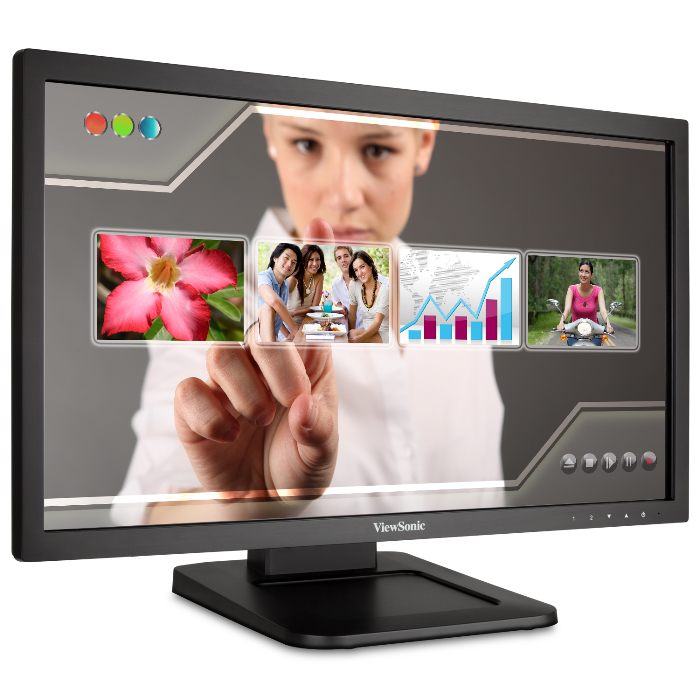 Viewsonic TD2220 21.5" Full HD LED Dual Point Optical Touch Display ...
