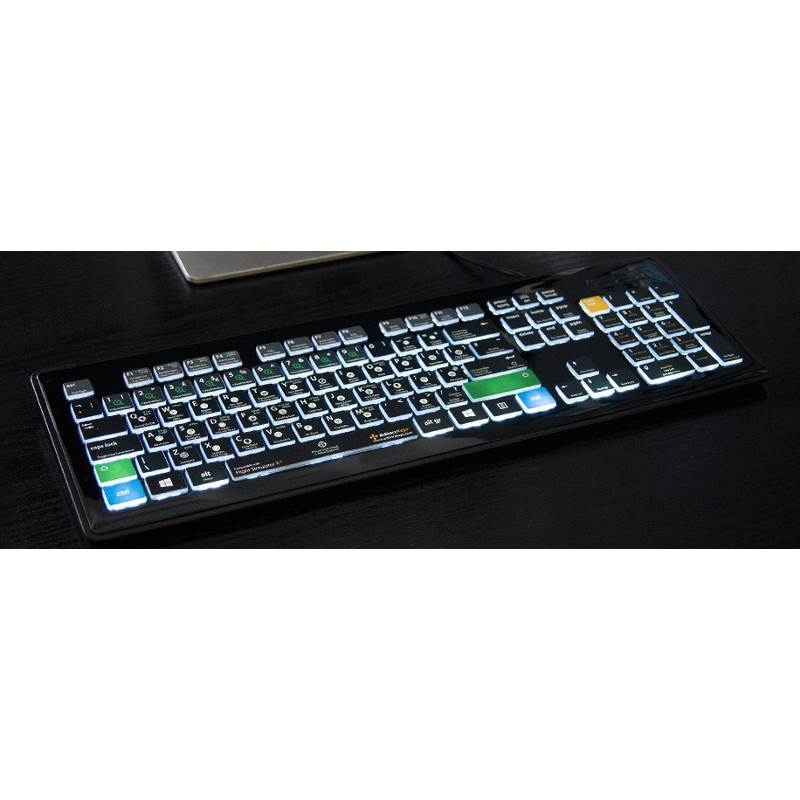 EditorsKeys Flight Simulator X Backlit Keyboard - EK-KB-FSX-BLW-US | Mwave