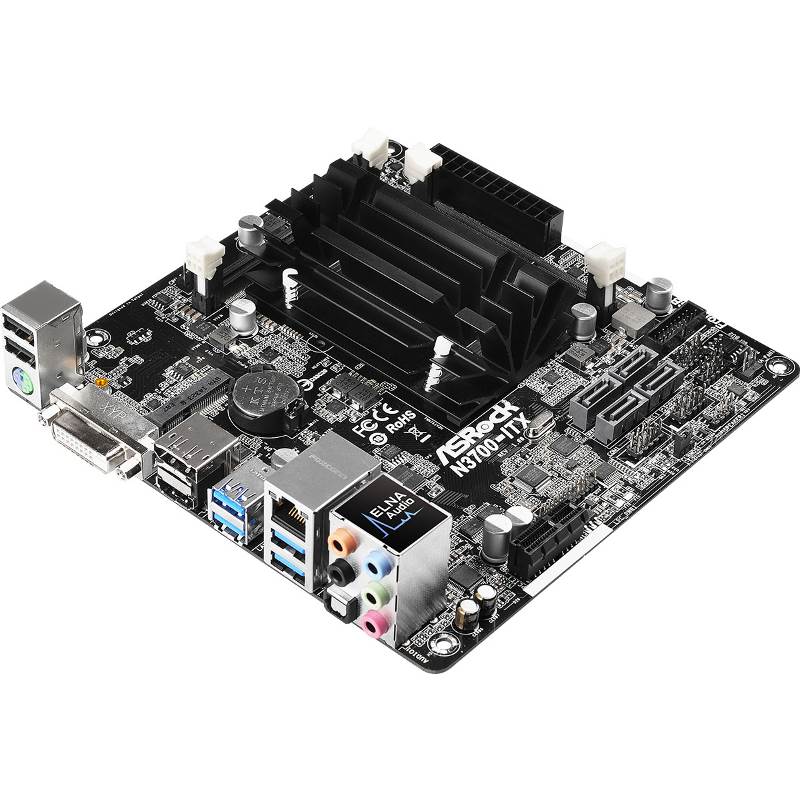 ASRock N3700-ITX Pentium Onboard BGA1170 ITX Motherboard - N3700-ITX ...