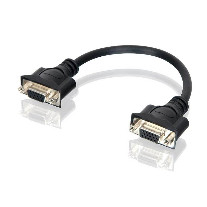 Alogic 15cm VGA Wall Plate Mech Fe(M/F) - VGA-FF-WP | Mwave