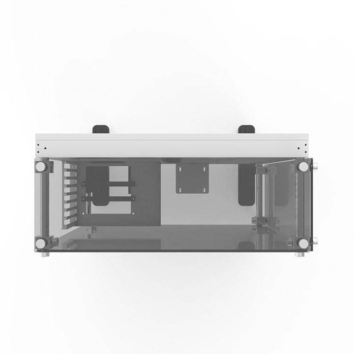 Thermaltake Core P5 Tempered Glass Wall Mount ATX Case - Snow Edition ...