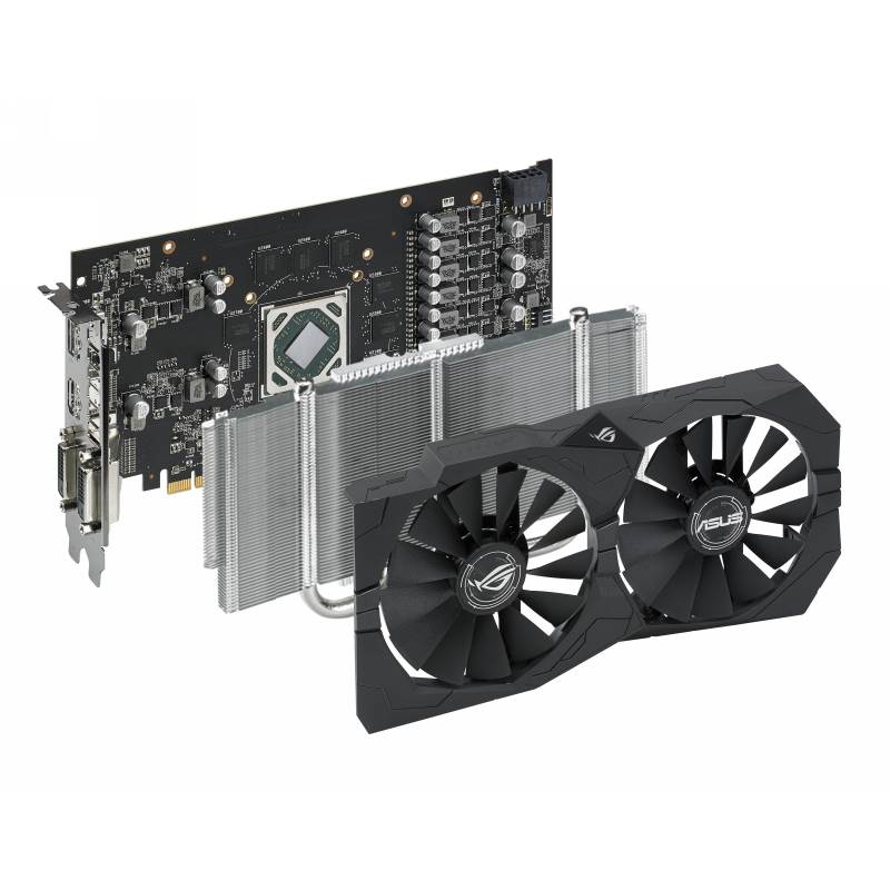 ASUS Radeon RX 570 ROG Strix 4GB Video Card - ROG-STRIX-RX570-4G-GAMING ...