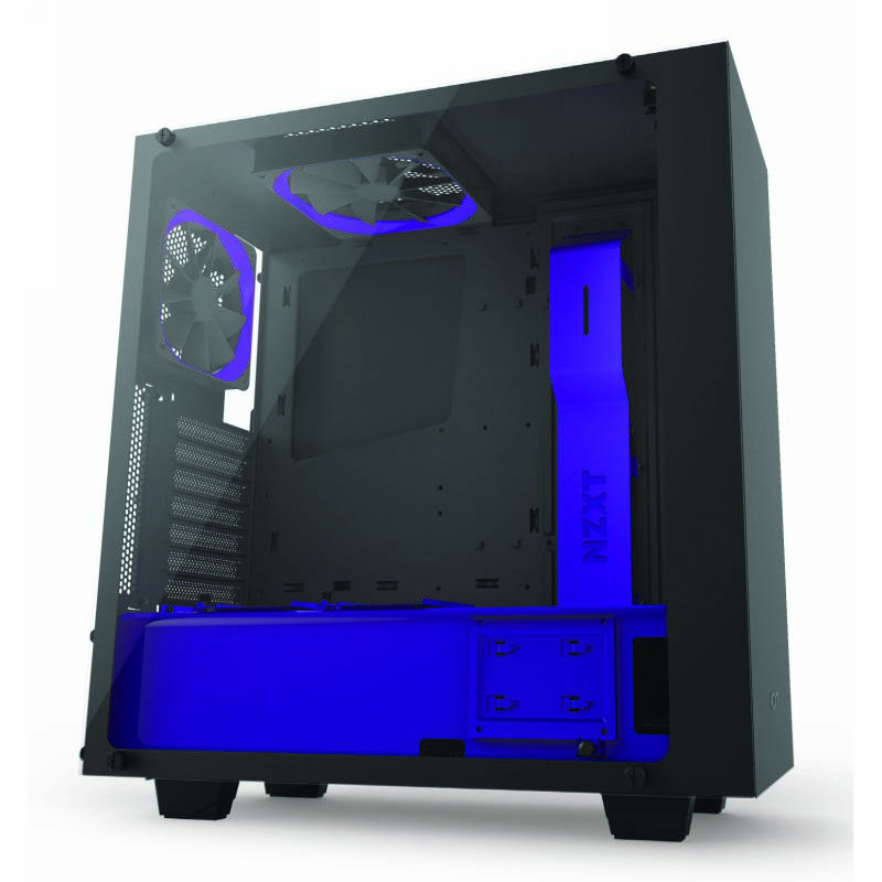 NZXT Source S340 Elite ATX Mid-Tower Case - Purple - CA-S340E-BP | Mwave