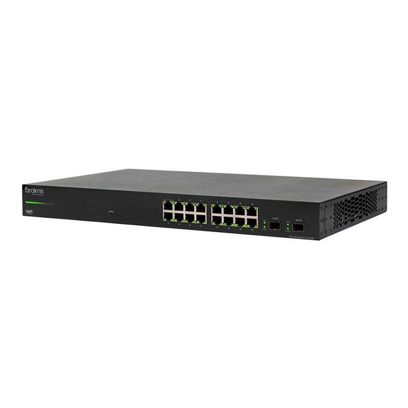 Araknis Networks 210 Series Managed Front 16 Port Gigabit Switch ...