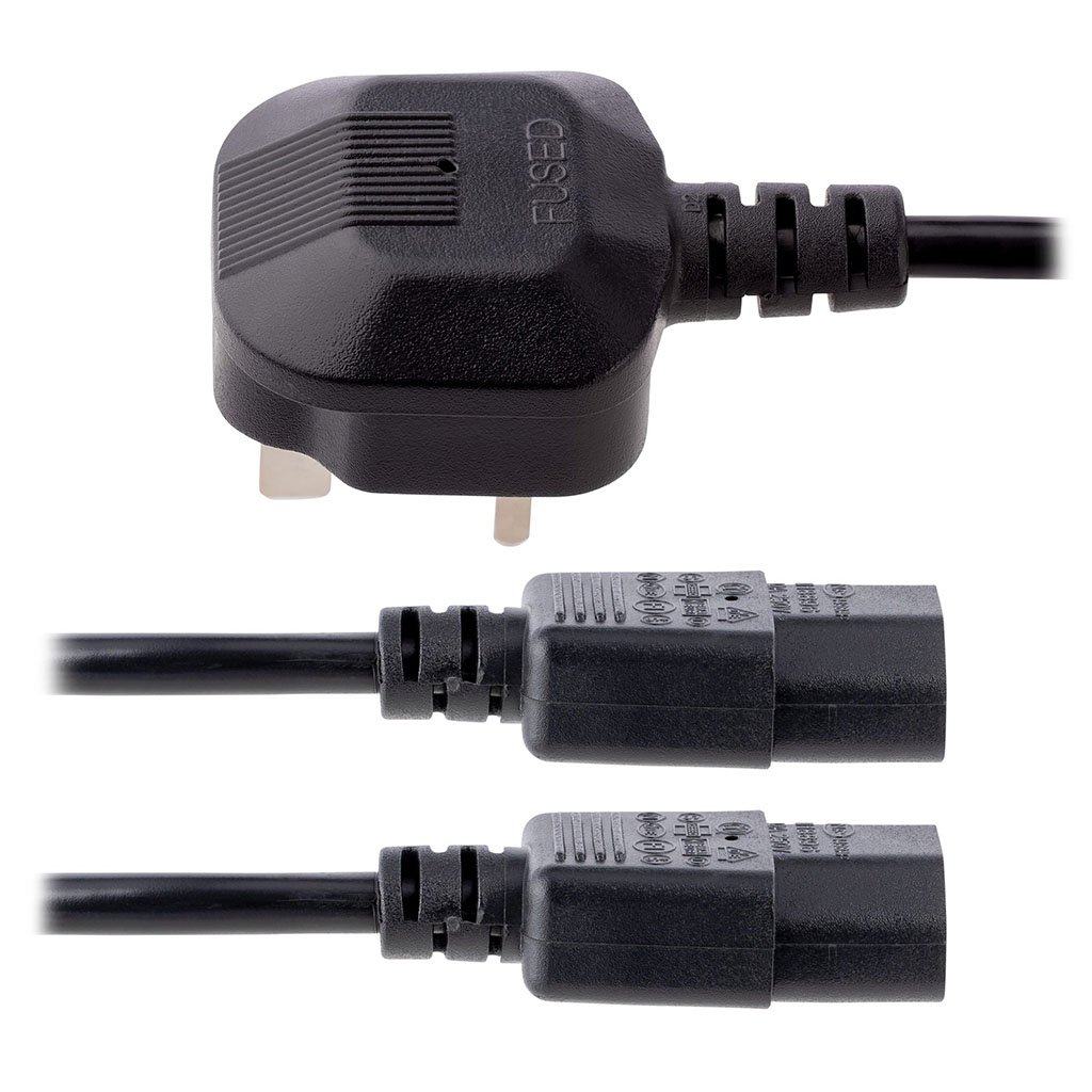 StarTech 2m UK Computer Power Cable - PXT101YUK | Mwave