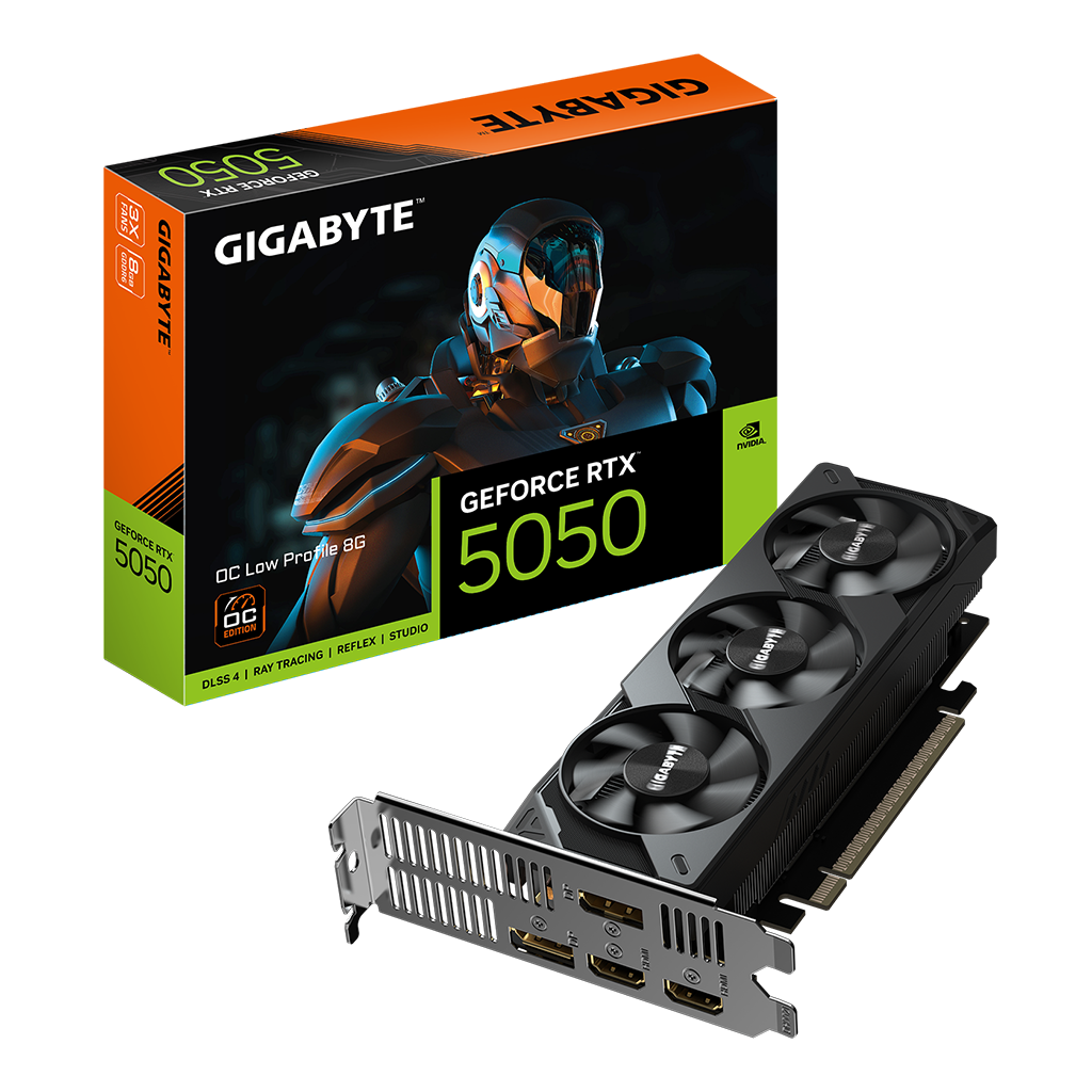 Gigabyte GeForce RTX 5050 OC Low Profile 8GB Video Card - GV-N5050OC ...