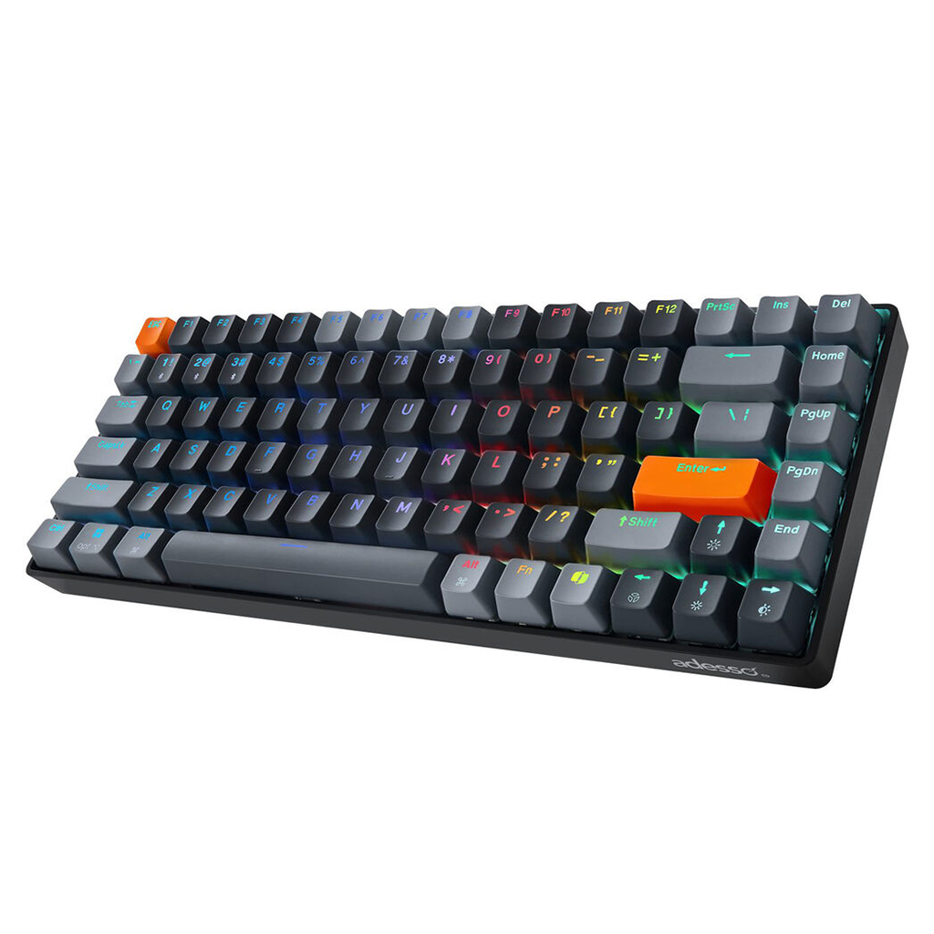 Adesso EasyTouch 1000 Wireless RGB Mini Mechanical Keyboard - EASYTOUCH ...
