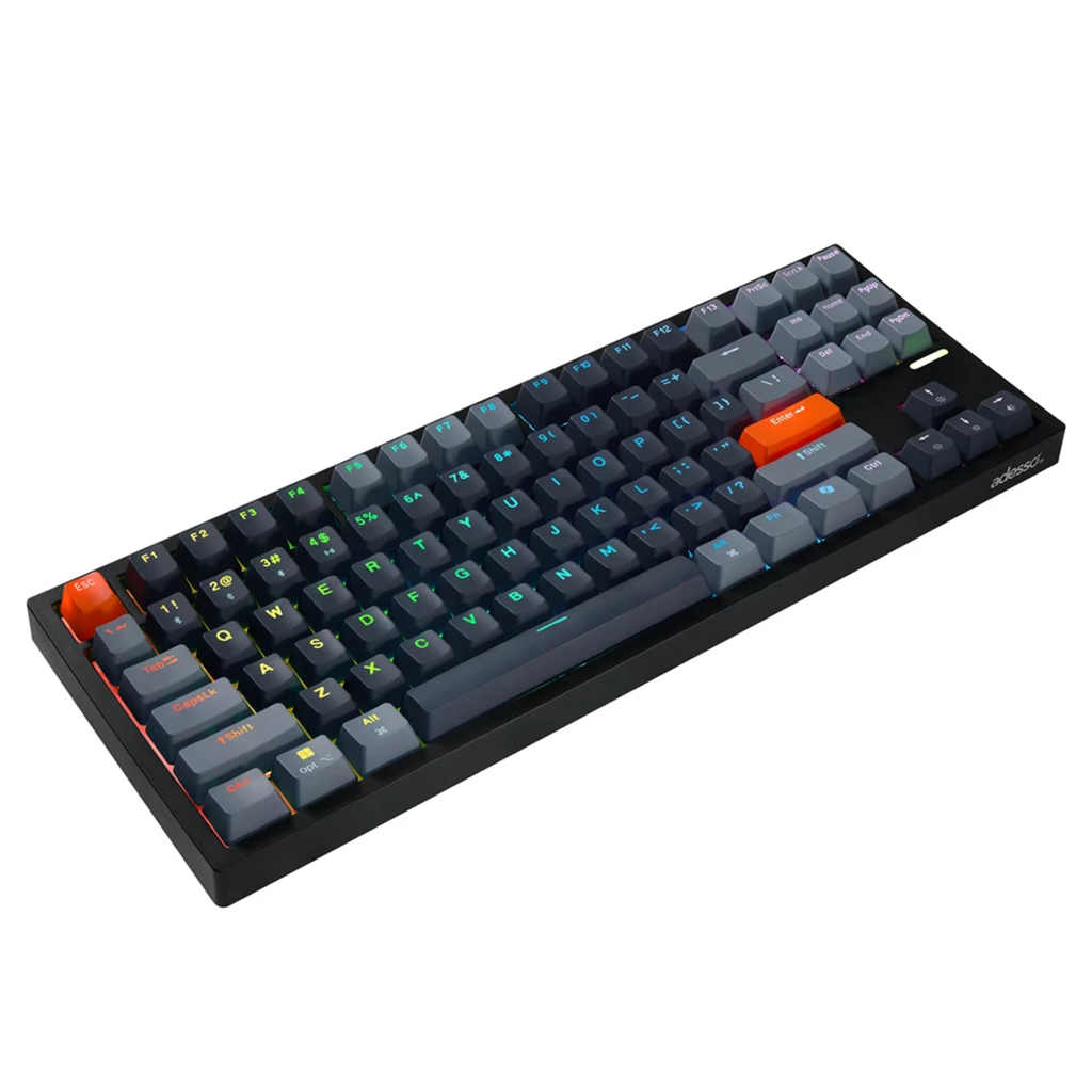 Adesso EasyTouch 1100 Wireless RGB TKL Mechanical Keyboard - EASYTOUCH ...