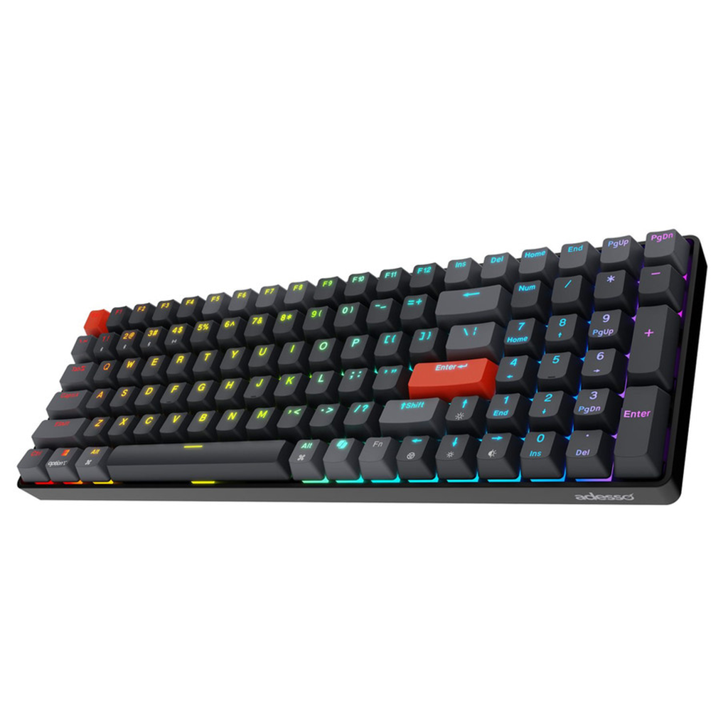 Adesso EasyTouch 1200 Wireless RGB Mechanical Keyboard - EASYTOUCH 1200 ...