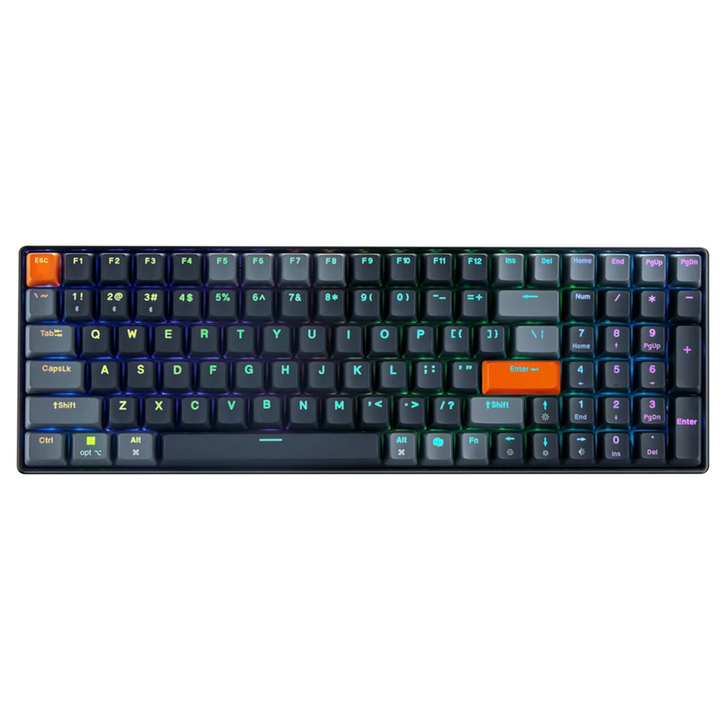 Adesso EasyTouch 1200 Wireless RGB Mechanical Keyboard - EASYTOUCH 1200 ...