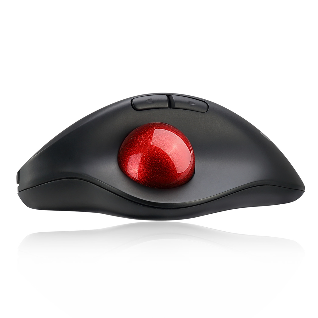 Adesso iMouse T30 Wireless Programmable Ergonomic Trackball Mouse ...