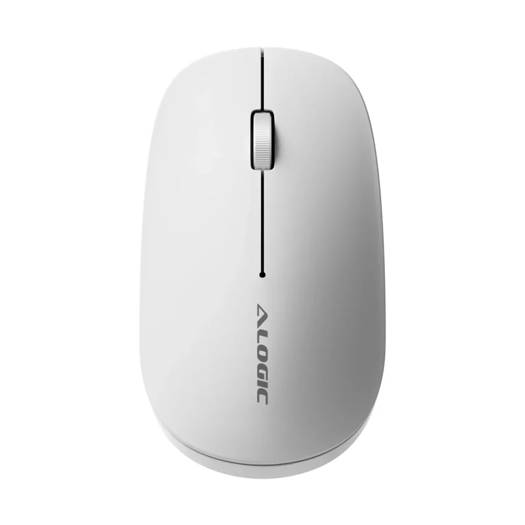 Alogic Echelon USB-C Rechargeable Wireless Mouse - White - AMBT4KWH | Mwave