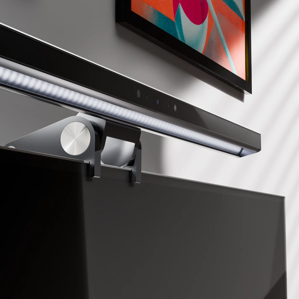 Alogic Illuminate USB-C Monitor Light Bar with 4K Webcam - Space Grey ...