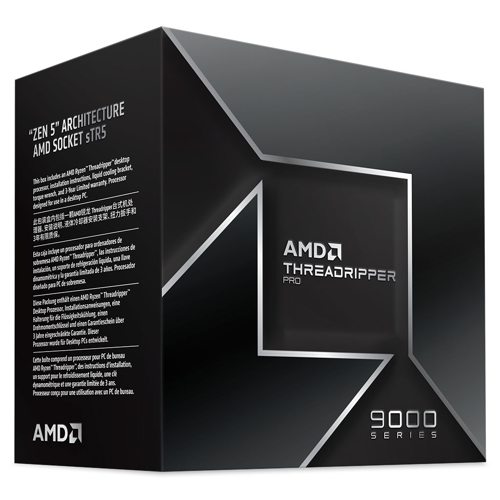AMD Ryzen Threadripper PRO 9965WX 24-Core 5.4GHz sTR5 CPU Processor ...