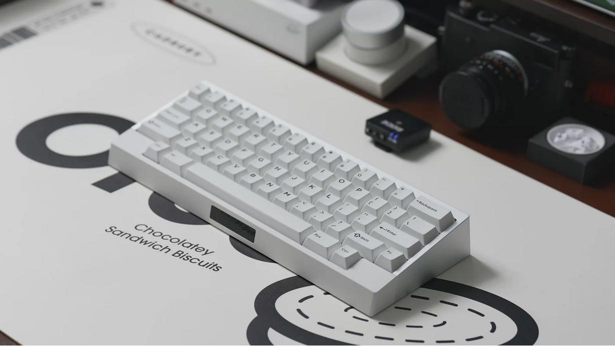 Angry Miao AM Compact Touch R2 Hot-Swappable RGB Snow Keyboard - Icy ...
