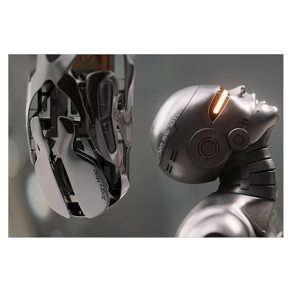 Angry Miao AM INFINITY Wireless Optical Mouse - Mirror Shadow ...