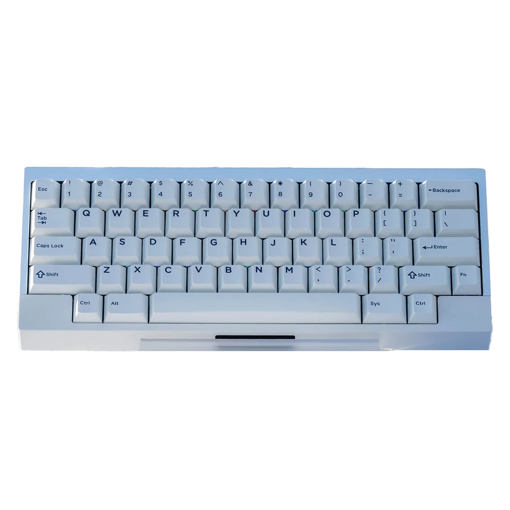 Angry Miao AM Compact Touch R2 Hot-Swappable RGB Snow Keyboard - Icy ...