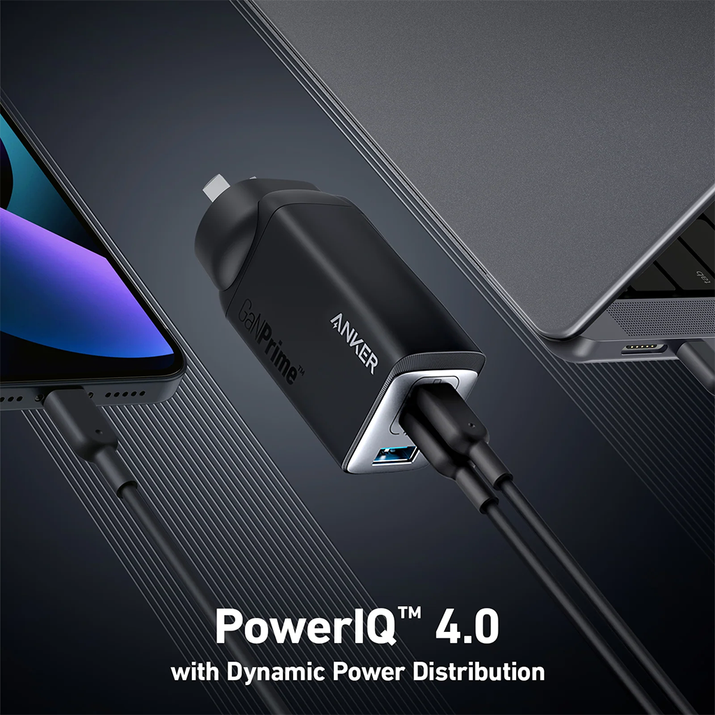 Anker 735 65W 3-Port Charger - Black - A2668T11 | Mwave