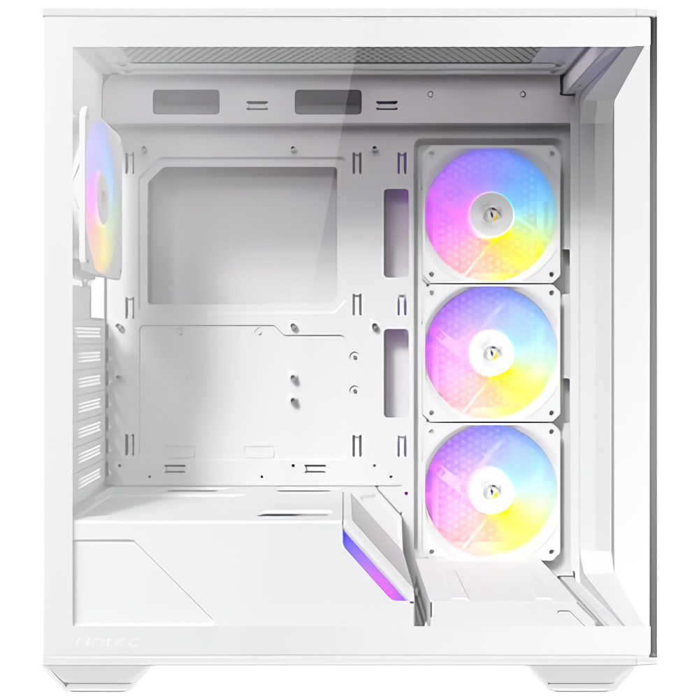 Antec C3 ARGB White Constellation Series Mid Tower ATX Case - White ...