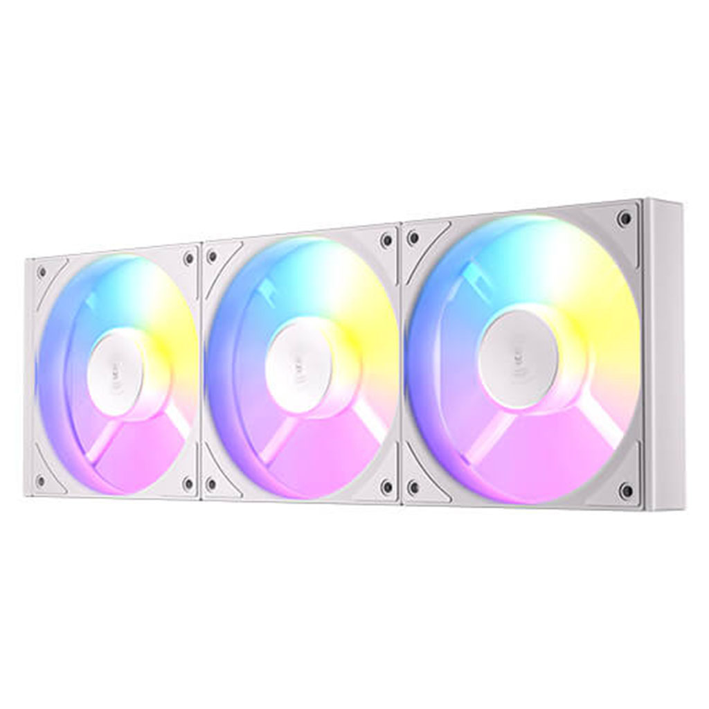 120mm RUIX V8 Prism ARGB PC Case Fans - 3 Pack With Mirror Design & PWM ...