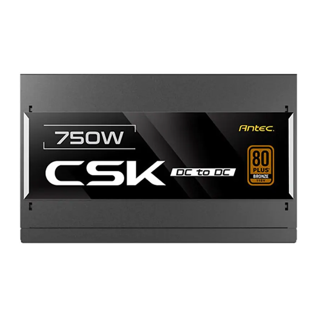 Antec CSK DC 750W 80+ Bronze Non-Modular ATX Power Supply - Black ...
