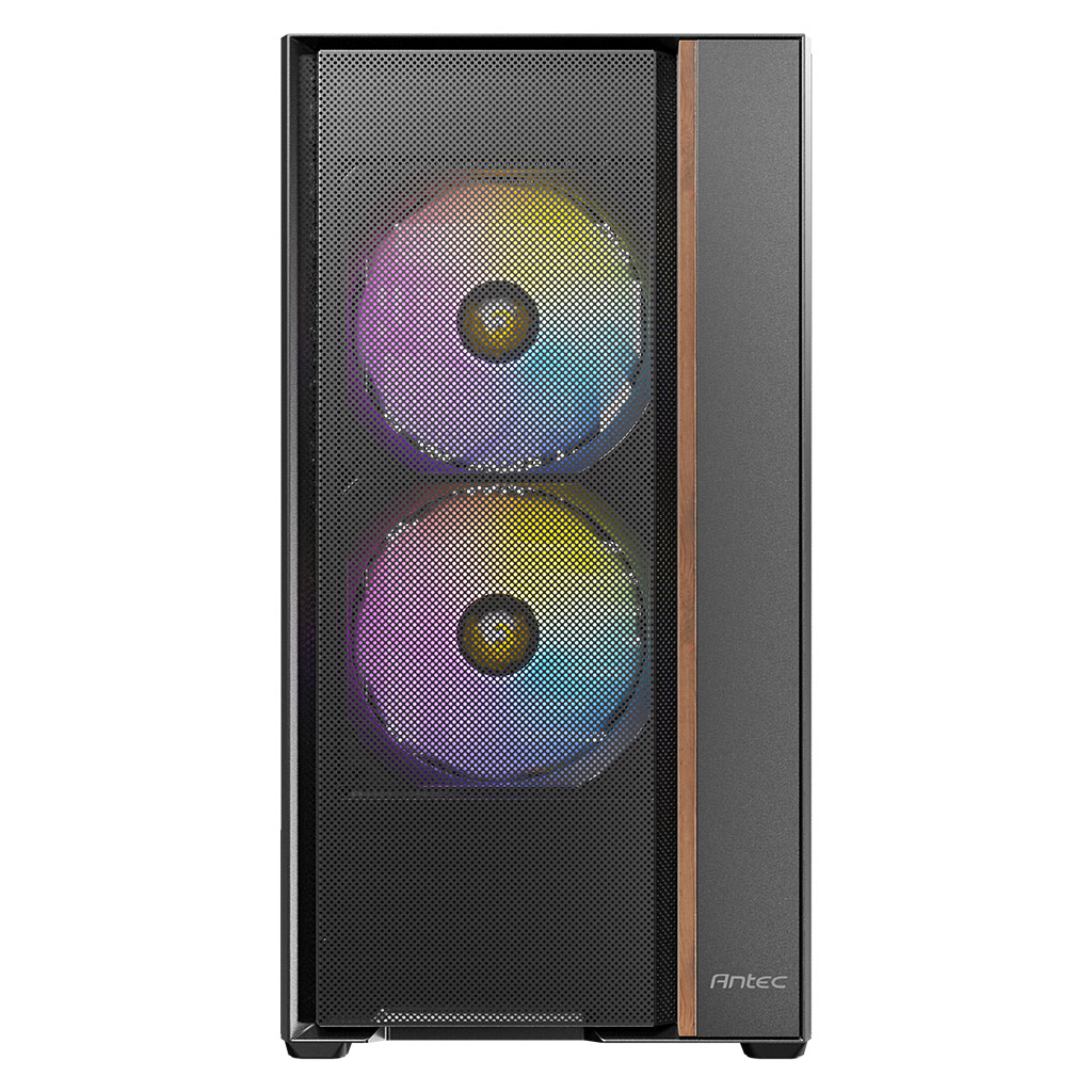 Antec Flux Rear Tempered Glass ARGB Mid-Tower ATX Case - FLUX REAR | Mwave