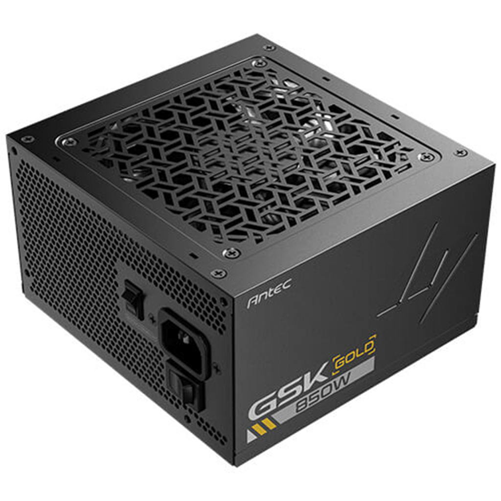 Antec GSK 850W 80+ Gold Fully Modular ATX 3.1 Power Supply - Black ...