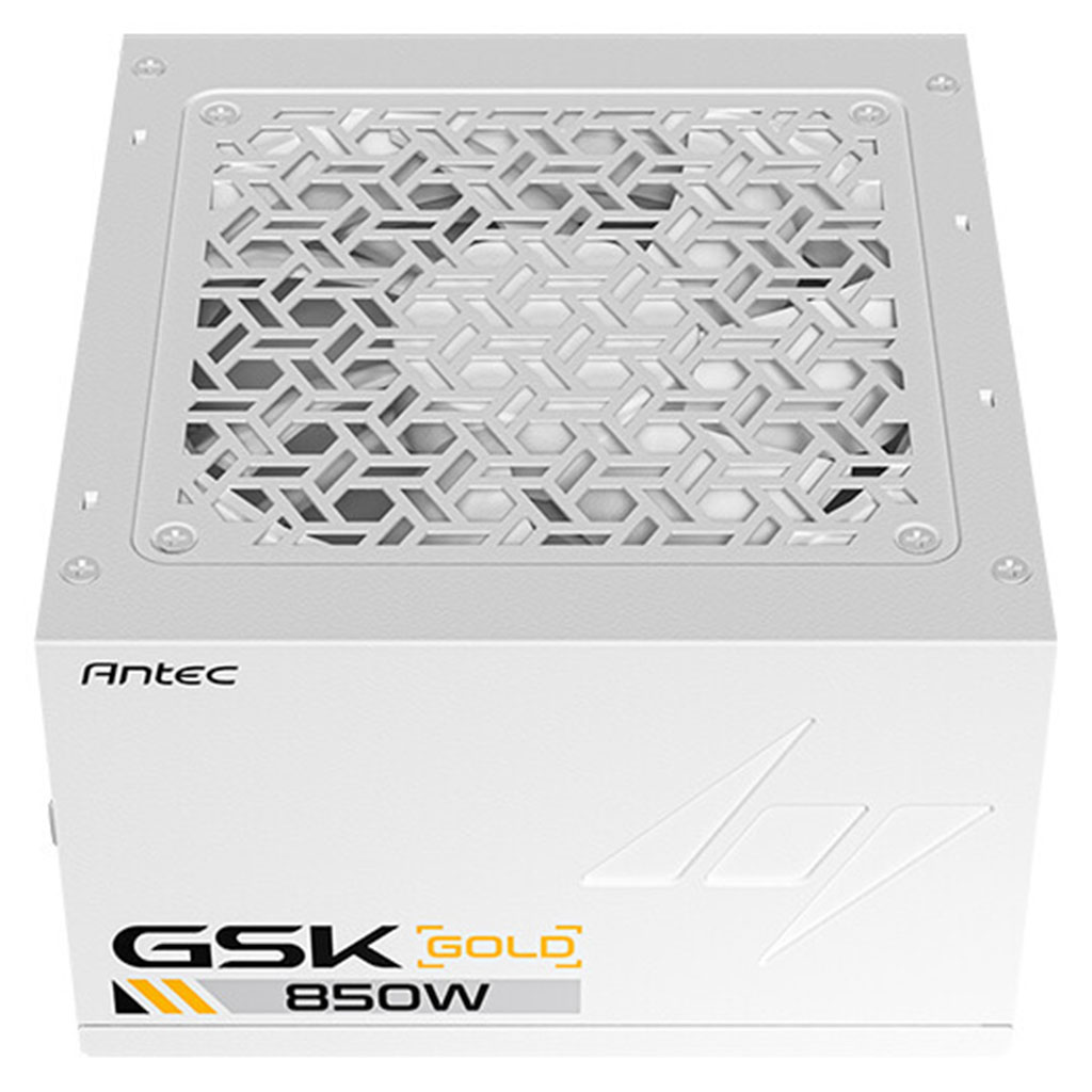 Antec GSK 850W 80+ Gold Fully Modular ATX 3.1 Power Supply - White ...