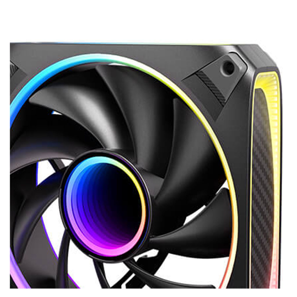 Antec Orbit 120mm ARGB Black Case Fan - 3 Pack - ORBIT 120 ARGB 3PK | Mwave