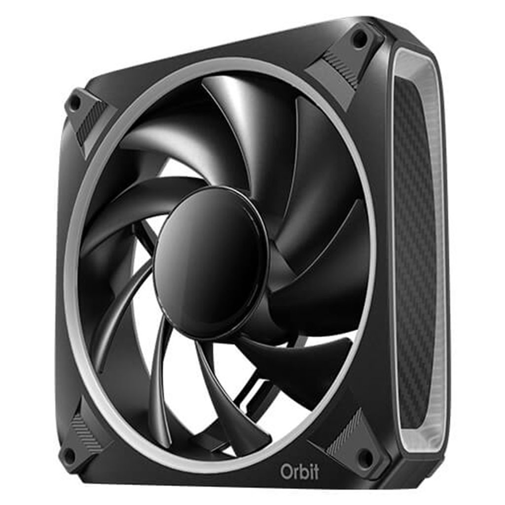 Antec Orbit 120mm ARGB Black Case Fan - 3 Pack - ORBIT 120 ARGB 3PK | Mwave