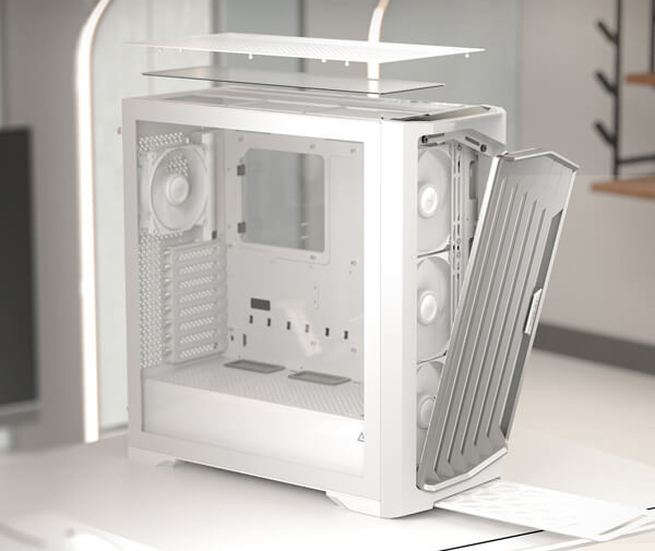 Antec Performance 1 FT Tempered Glass Full Tower E-ATX Case - White ...