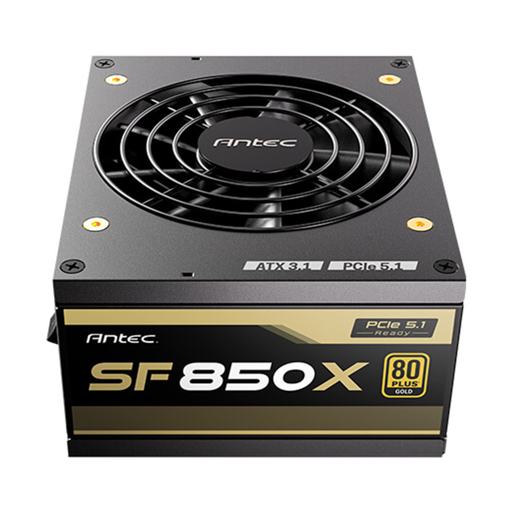 Antec SF850X AU SFX 850W 80+ Gold Fully-Modular ATX 3.1 Power Supply - SF850X | Mwave