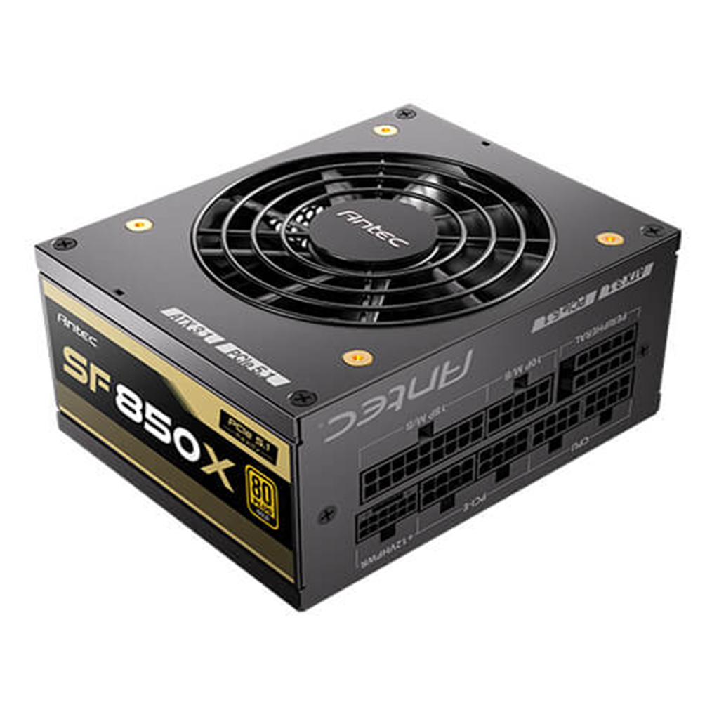 Antec SF850X AU SFX 850W 80+ Gold Fully-Modular ATX 3.1 Power Supply ...