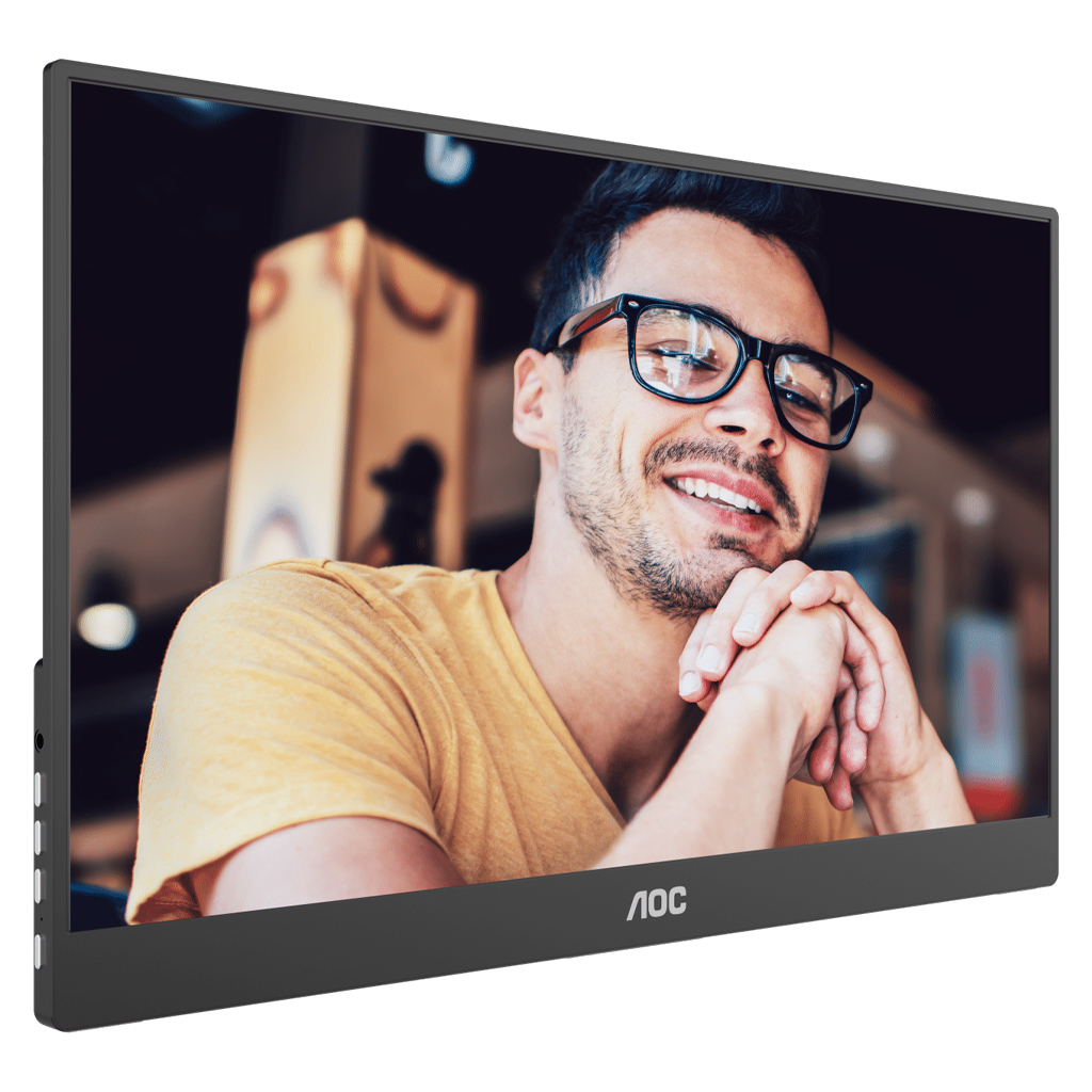 AOC 16T10 15.6" Full HD USB-C IPS Portable Monitor - 16T10 | Mwave
