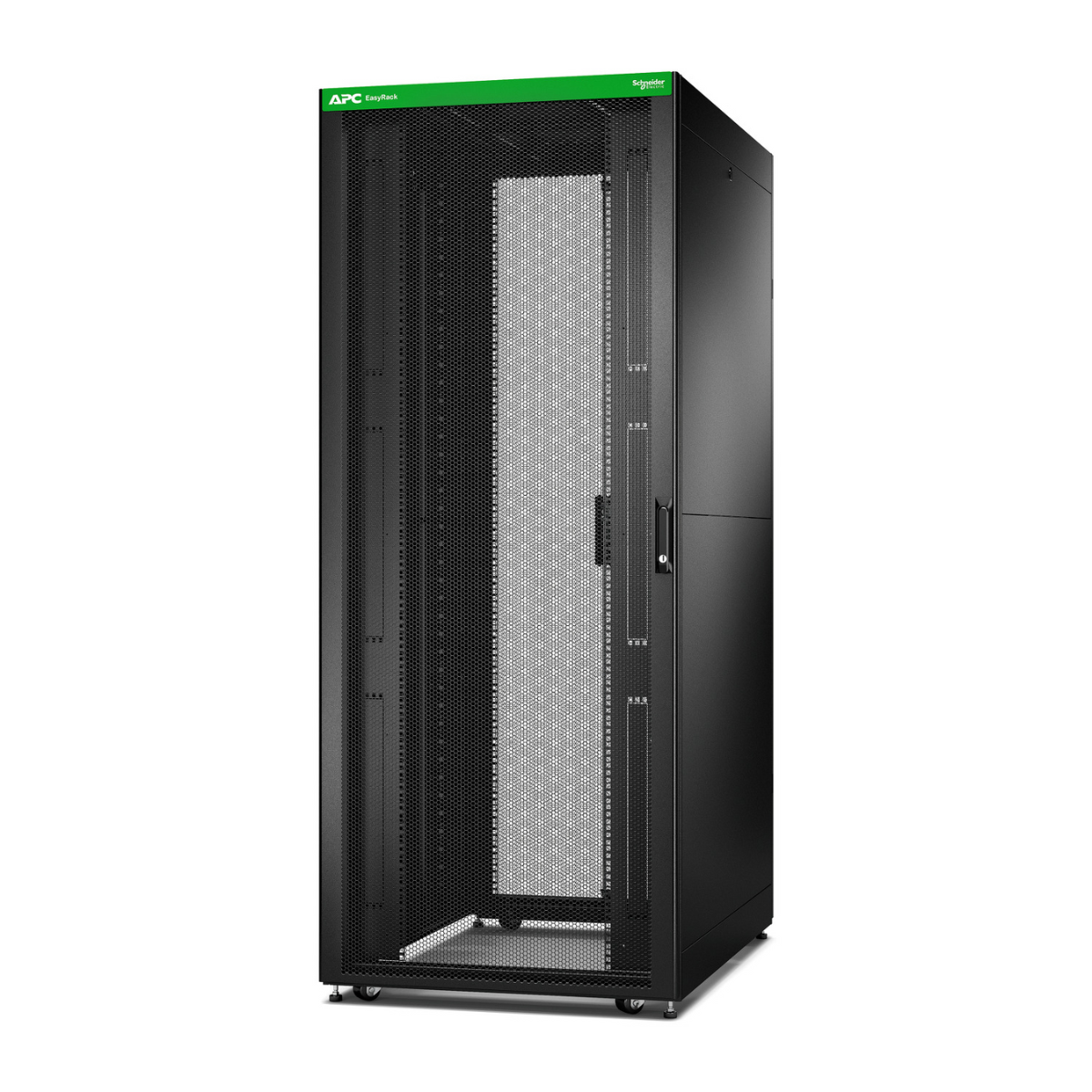 APC Easy Rack 42U with Roof/Castors/Feet/Side Panels - Black - ER8212 ...