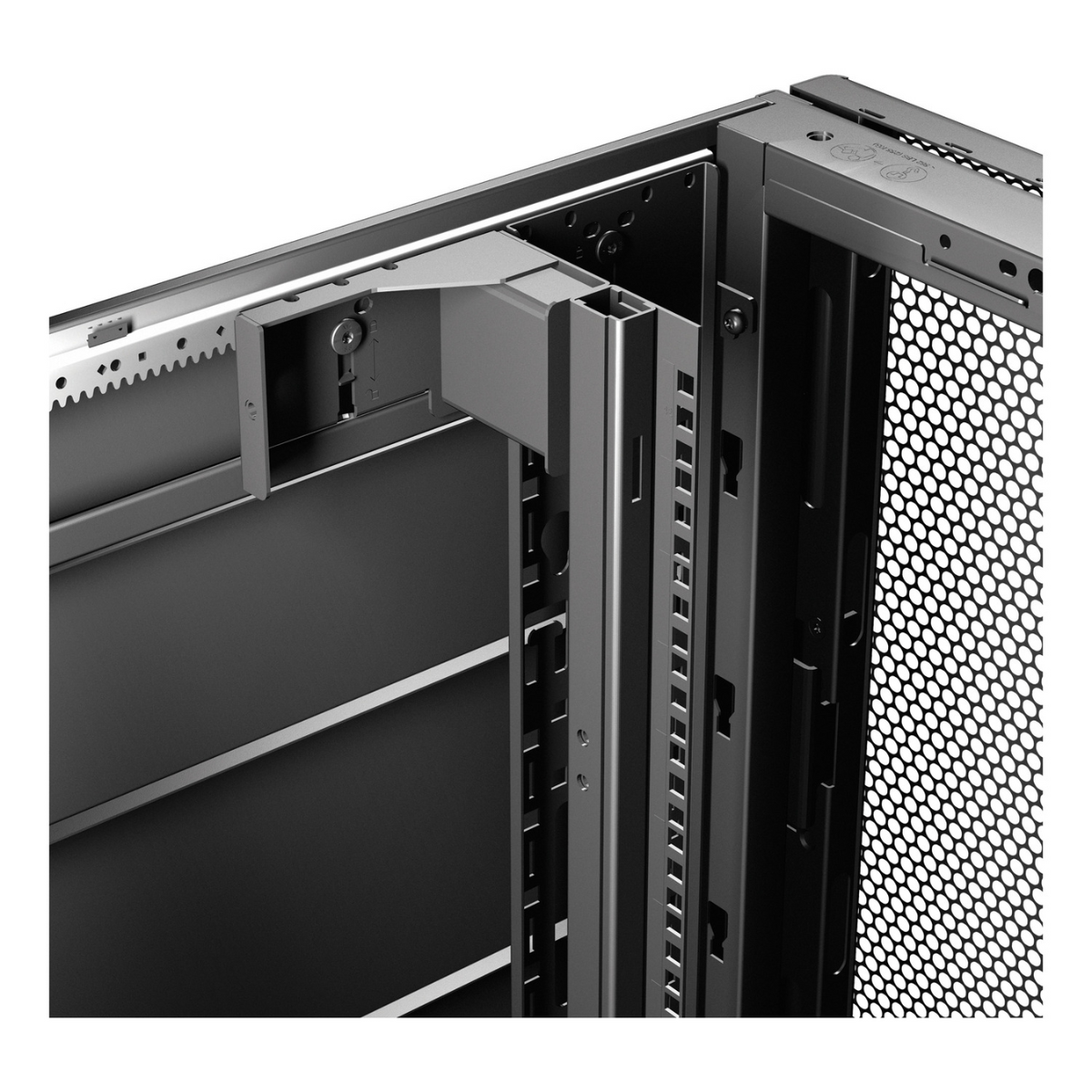 APC NetShelter SX Networking Rack Enclosure 48U - Black - AR3347 | Mwave
