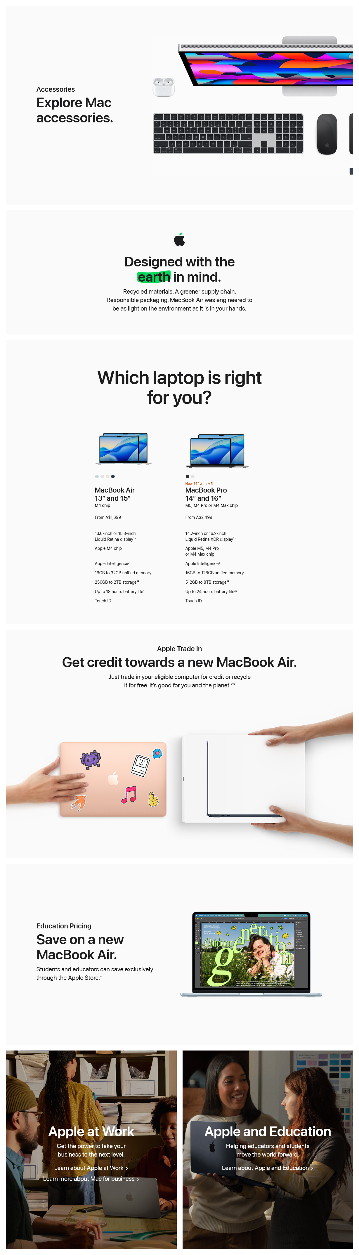 Apple 13-inch MacBook Air M4 16GB 256GB macOS - Sky Blue - MC6T4X/A | Mwave