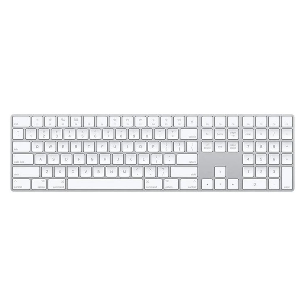 Apple Magic Keyboard with Numeric Keypad - Silver - MXCJ3ZA/A | Mwave