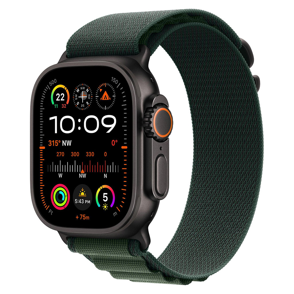 Apple Watch Ultra 2 49mm Black Titanium Case GPS + Cellular Loop - L ...