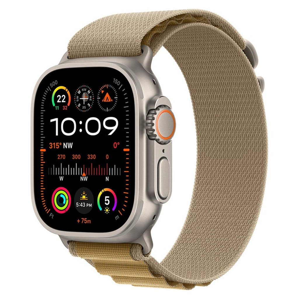 Apple Watch Ultra 2 49mm Natural Titanium Case GPS + Cellular Loop - S ...
