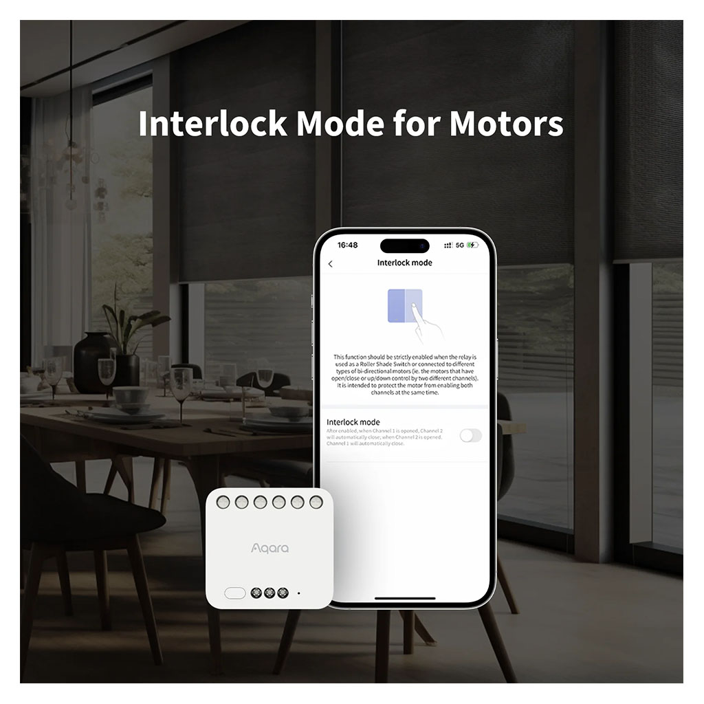 Aqara T2 Dual Relay Module - DCM-K01 | Mwave