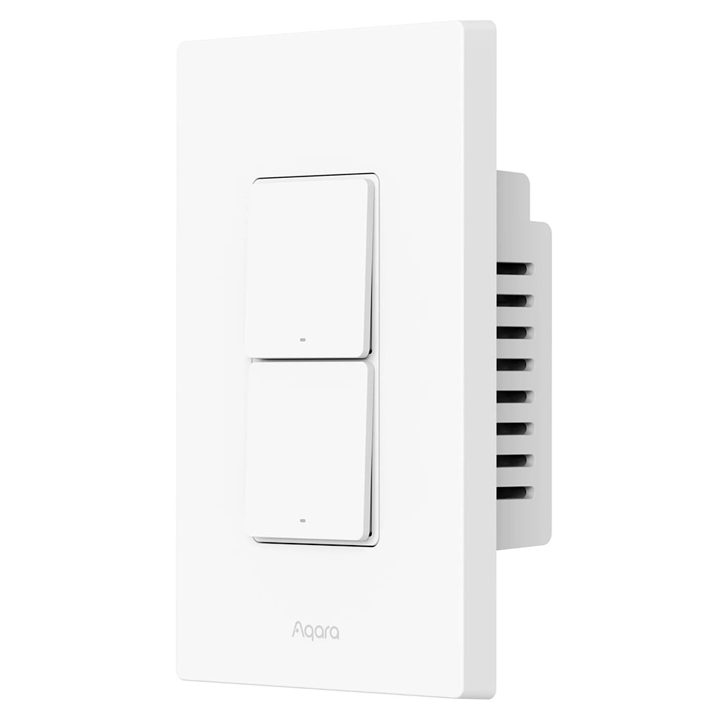 Aqara H2 Vertical Smart Wall Switch - 2 Buttons & 1 Channel - WS-K02E ...